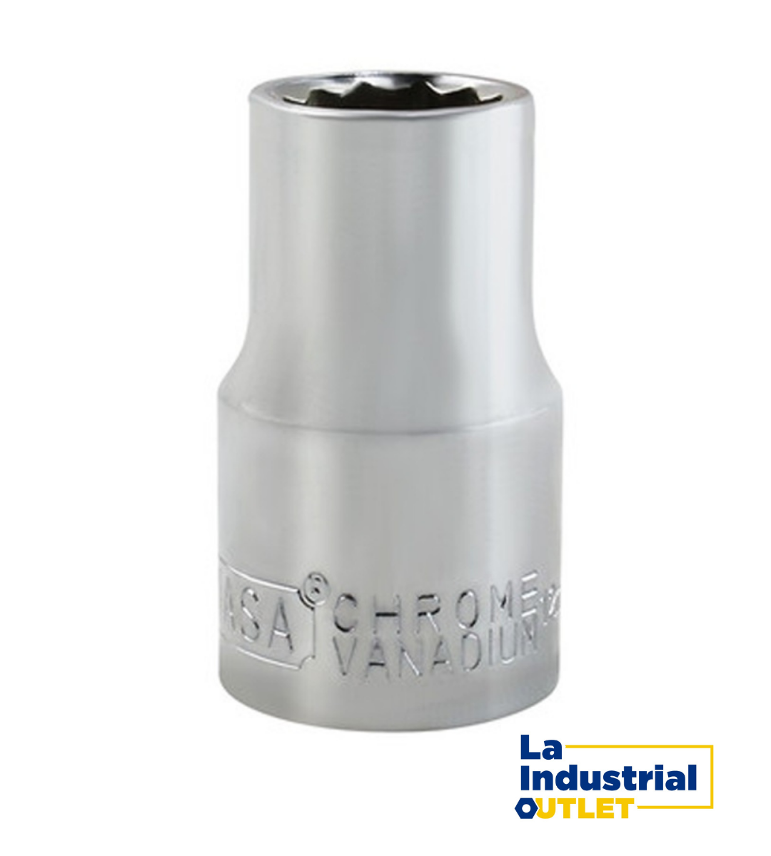 DADO CROMADO 1 2P 13MM CRV – La Industrial Outlet