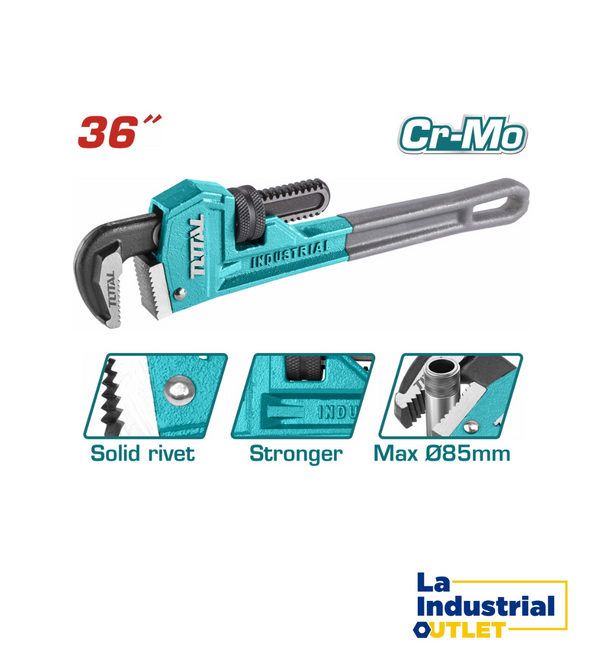 LLAVE STILSON 36´ TOTAL – La Industrial Outlet